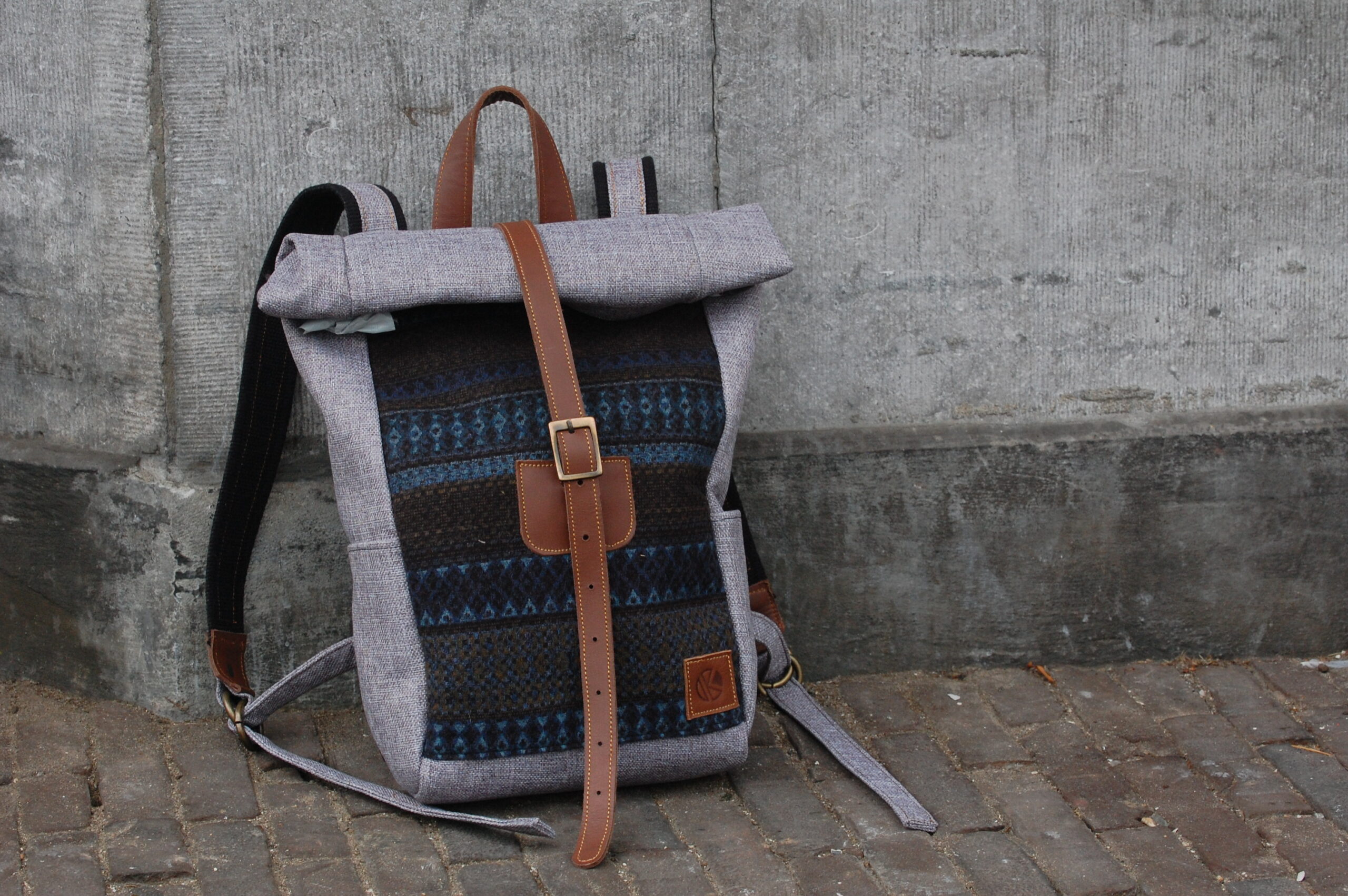 bohemian roll top backpack roll top bag Kindred Spirits - The Kindreds ...